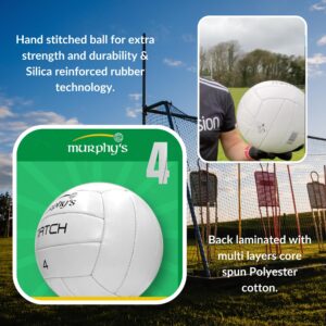 Murphys Gaelic Football (4) (White)