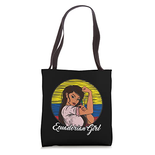 Ecuadorian Flag Ecuador Ecuadorian Girl Tote Bag