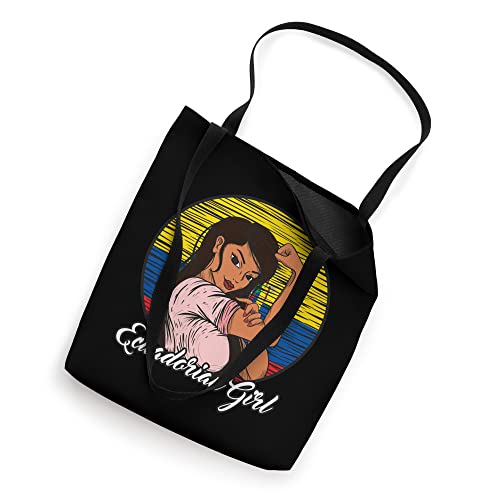 Ecuadorian Flag Ecuador Ecuadorian Girl Tote Bag