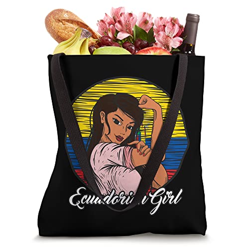 Ecuadorian Flag Ecuador Ecuadorian Girl Tote Bag