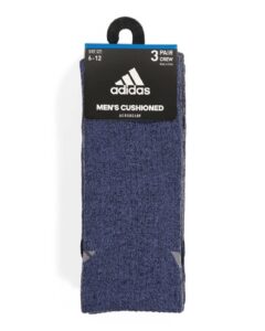 adidas men's 3pk cushioned crew socks