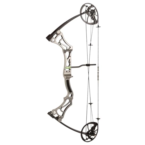 Muzzy Bowfishing Decay Compound Bow, Right-Hand (7910) – 20-50lb Draw Weight, 24-31.5" Draw Length, 30.5" Axle-to-Axle, 70% Let-Off, 7.3" Brace Height, Highly Adjustable, Compact, Easy-to-Maneuver