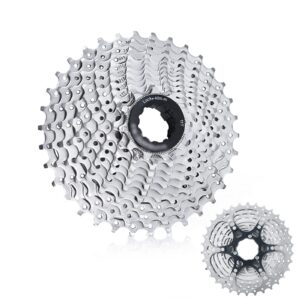 rwlre bicycle freewheel, road bike 8 9 10 11 12 speed 11-23t/25t/28t/30t/32t/34t bicycle cassette freewheel mtb sprocket for shimano (color : 10-speed 11-25t)