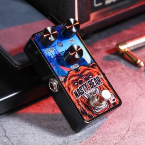 Caline G014 Fuzz Pedal Classic G Series Guitar Mini Fuzz Effect Pedal For Electric Guitar Bass with True Bypass