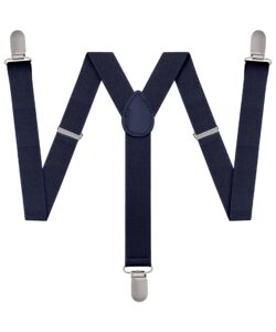 man of men suspenders - navy