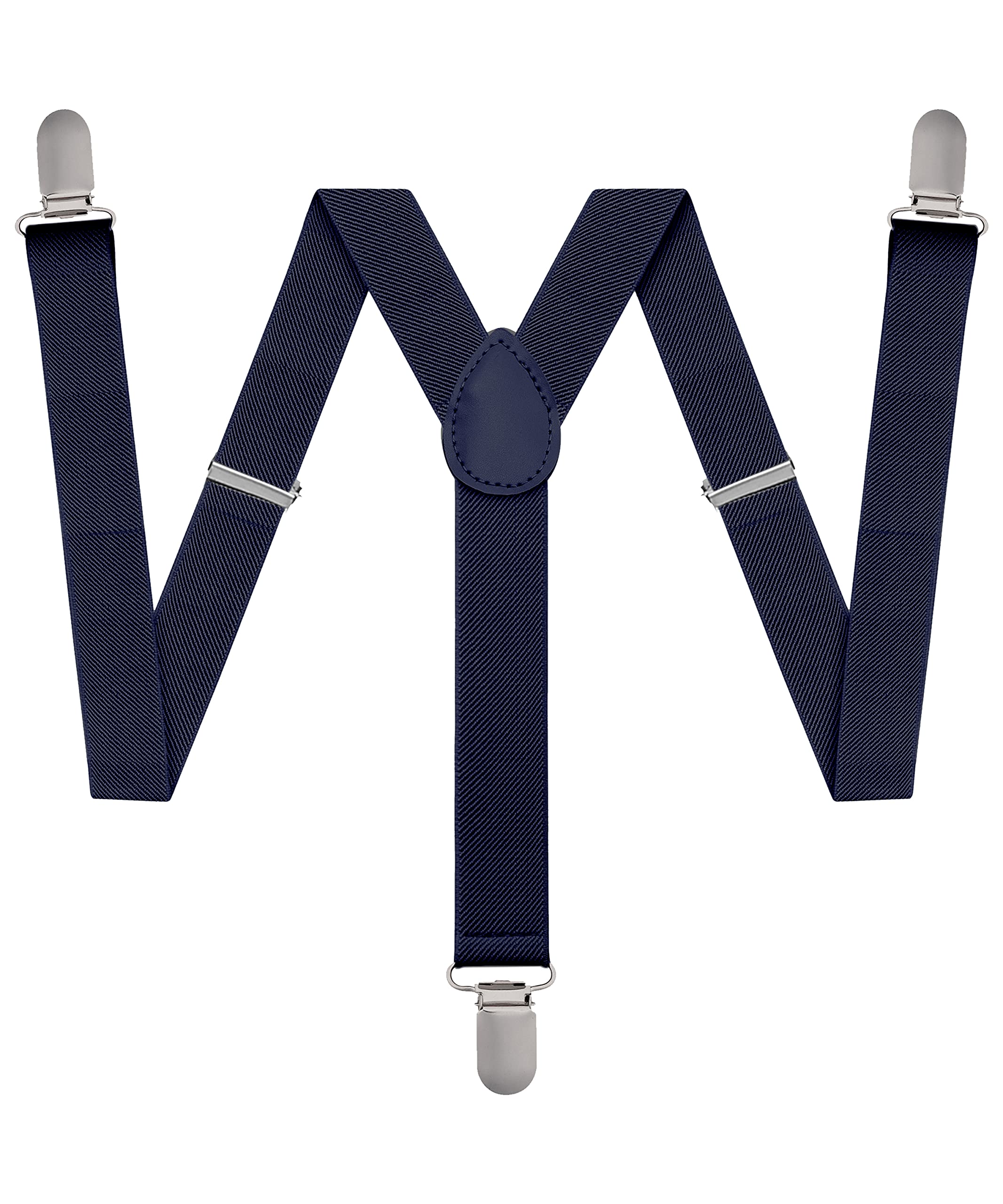 Man of Men Suspenders - Navy