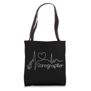 cardiac sonographer - medical sonography ultrasound rdcs tote bag