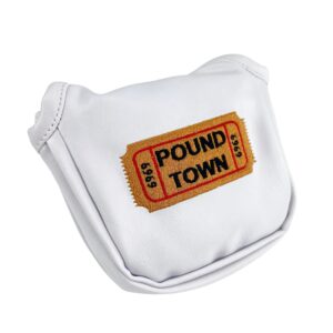 Pound Town Sunfish Leather Golf Mallet Putter Headcover