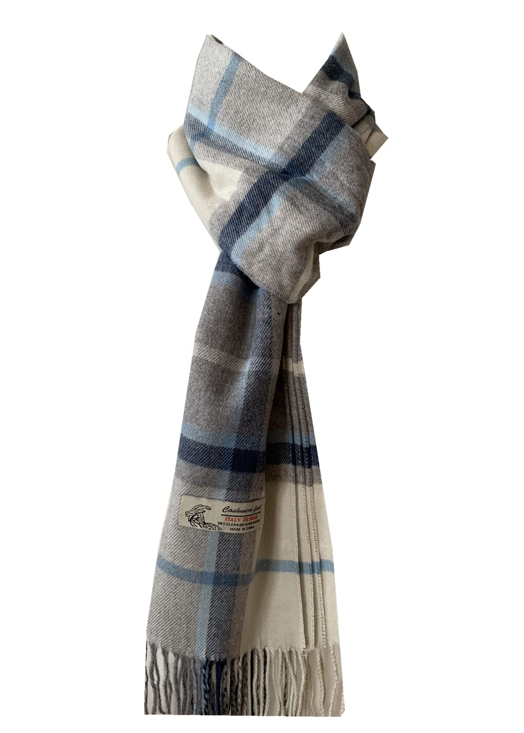 WA - Super Soft Womens Mens Luxurious Classic Cashmere Feel Wrap Scarf Plaid Scarves (Plaid-#15)