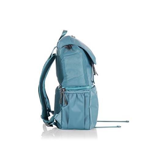 ONIVA Tarana Backpack Cooler made with Recycled Material, Soft Cooler Backpack, Upcycled Cooler Bag, (Aurora Blue)