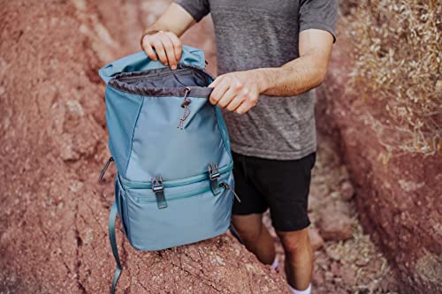 ONIVA Tarana Backpack Cooler made with Recycled Material, Soft Cooler Backpack, Upcycled Cooler Bag, (Aurora Blue)