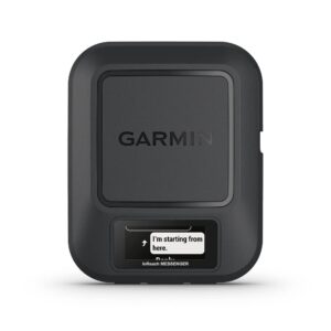 garmin inreach® messenger handheld satellite communicator, global two-way messaging