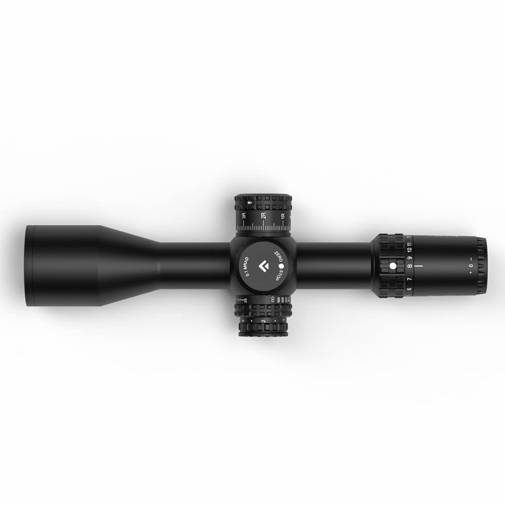 Arken Optics SH4 GEN2 4-16X50 Rifle Scope FFP MIL VPR Illuminated Reticle with Zero Stop - 34mm Tube