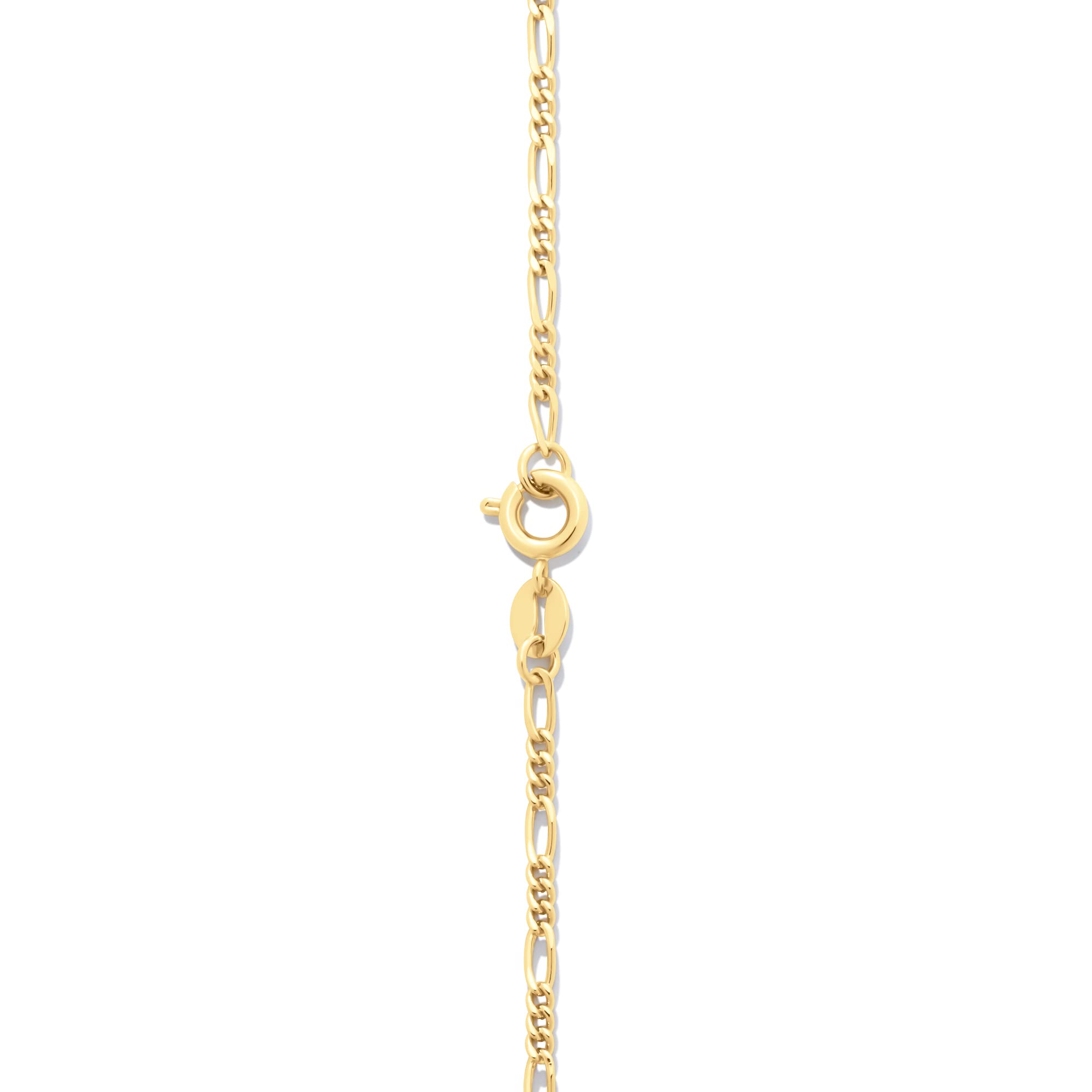 Amazon Essentials 14K Gold Plated Fine Figaro Chain 24", Yellow Gold