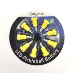 picklestar 9 pack replacement battery for picklestar1 led ligth up pickleball balls