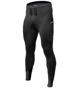 aero|tech|designs | men's all day padded cycling tights | black accents | tall fit | medium