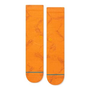 Stance Claze Crew Socks (Large, Rust)