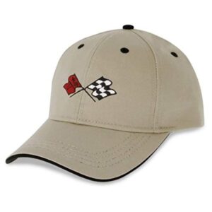 sr1 performance 1968-1982 c3 corvette heritage hat - stone - embroidered