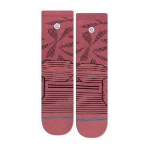 Stance Nightcrawler Crew Socks (Large, Rebel Rose)