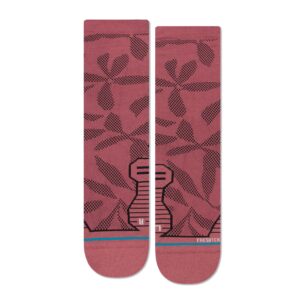 Stance Nightcrawler Crew Socks (Large, Rebel Rose)