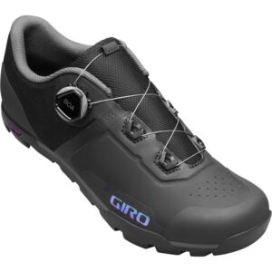 giro women's low-top cycling shoe, black, 8