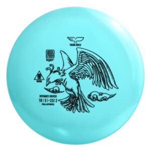 yikun disc golf disc driver 165-170g speed disc golf for all professional disc golf play outdoor games (disc colors may vary)