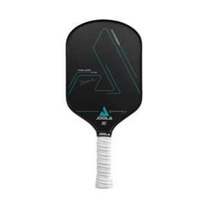 joola simone jardim hyperion cfs swift pickleball paddle - usapa approved for tournament play - 16mm carbon fiber pickle ball racket - maximum speed with high grit & spin, cfs 16mm swift