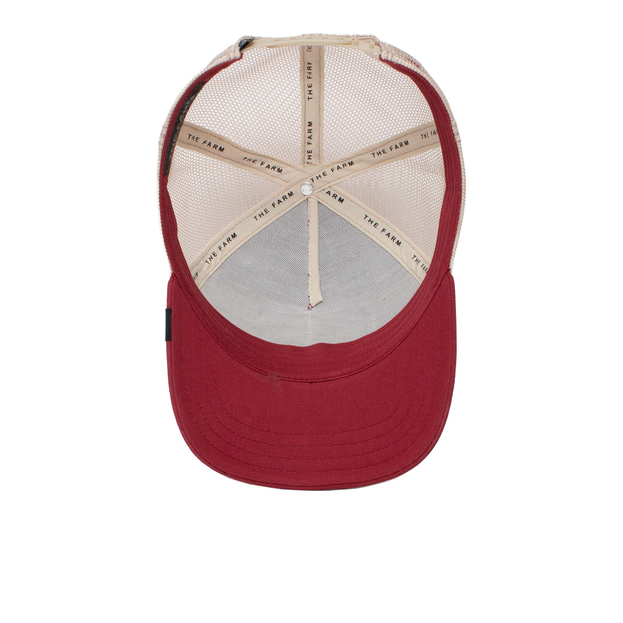 Goorin Bros. The Farm Original Seasonal Snapback Trucker Hat for Men and Women, Red The Baddest Boy, One Size