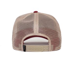 Goorin Bros. The Farm Original Seasonal Snapback Trucker Hat for Men and Women, Red The Baddest Boy, One Size