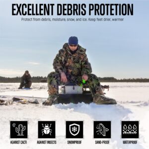 LANCERGEARS Insulated Boot Covers Hunting Insulators- Boot Insulators Prevent Debris|Water|Snow|Ice, Hunting Accesorios Boot Cover for Hunting|Fishing|Wildlife Photography|Birdwatching (X-Large)