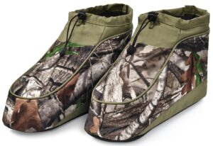 lancergears insulated boot covers hunting insulators- boot insulators prevent debris|water|snow|ice, hunting accesorios boot cover for hunting|fishing|wildlife photography|birdwatching (x-large)