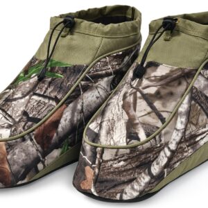 LANCERGEARS Insulated Boot Covers Hunting Insulators- Boot Insulators Prevent Debris|Water|Snow|Ice, Hunting Accesorios Boot Cover for Hunting|Fishing|Wildlife Photography|Birdwatching (X-Large)