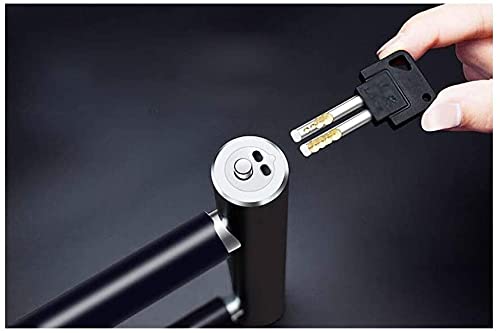 VIGAT Bicycle Anti-Theft Lock Anti-Hydraulic Shear Universal, Precision Cast Stainless Steel, with 3 Keys