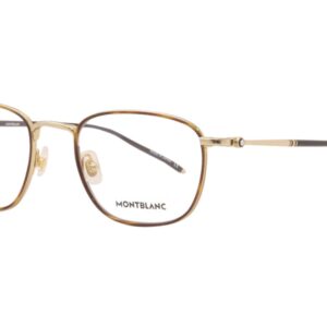 Sunglasses Montblanc MB 0161 O- 003 Brown/Transparent Gold