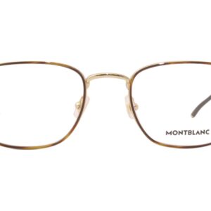 Sunglasses Montblanc MB 0161 O- 003 Brown/Transparent Gold