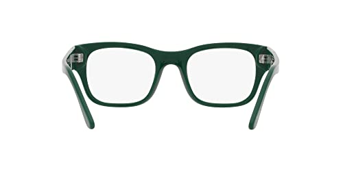 Persol PO3297V Rectangular Prescription Eyewear Frames, Green/Demo Lens, 52 mm