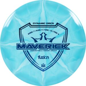 dynamic discs fuzion burst maverick fairway driver golf disc [colors will vary] - 170-172g