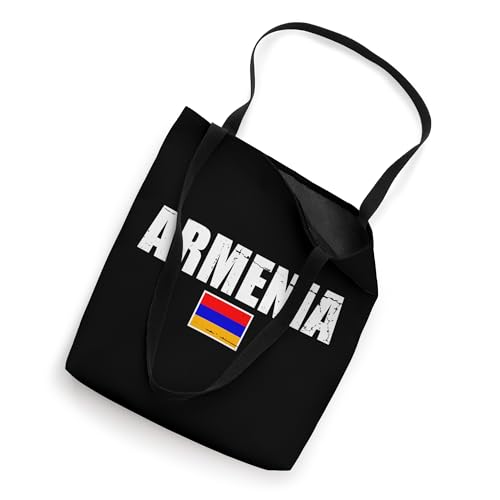 Armenia Vintage Armenian Flag Tote Bag