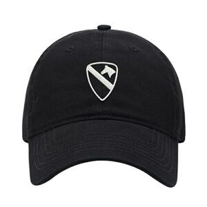 l8502-lxyb baseball cap men army 1st cavalry division embroidered washed cotton dad hat baseball caps (black,7 5/8)