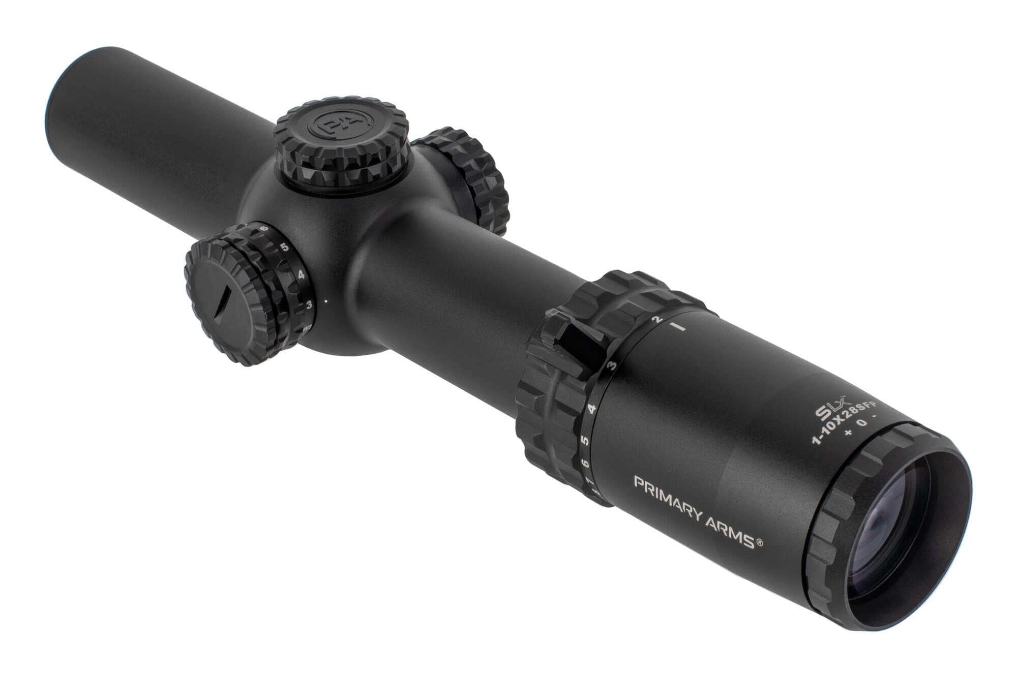 Primary Arms SLX 1-10x28mm SFP Rifle Scope - Illuminated ACSS Raptor 5.56/.308 M10S Reticle