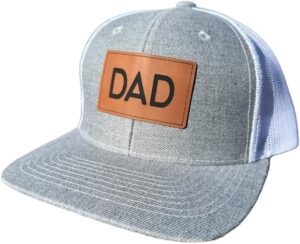 dad hat, gift for new dad, new dad hat, first time dad, dad gift, new dad gift, black hat, gift for him, mens hat grey (cotton blend, grey)