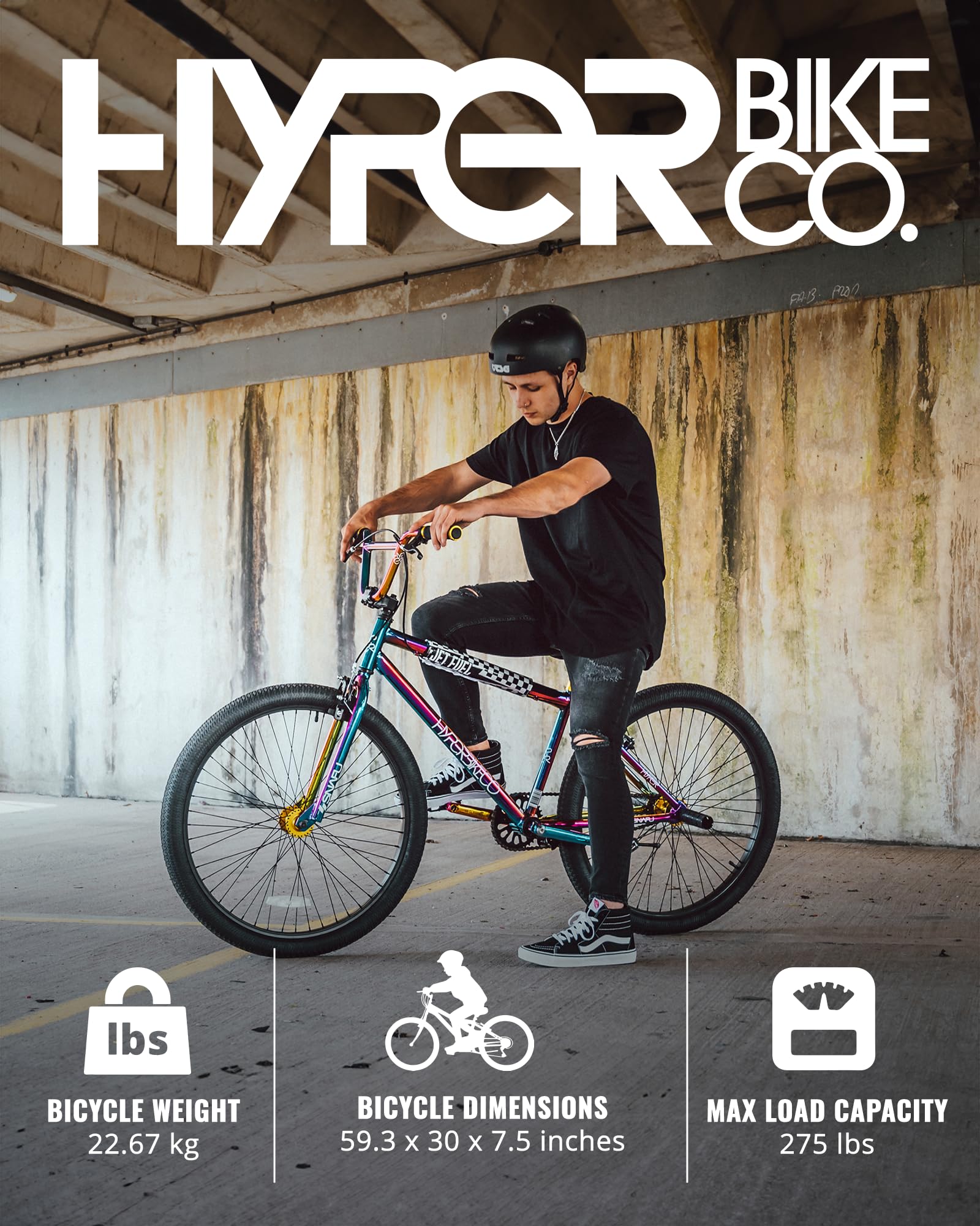 Hyper 29" Jet Fuel BMX Bike