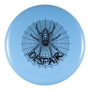 doomsday discs despair disc golf midrange in survival plastic (blue)