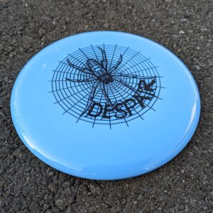 DOOMSDAY DISCS Despair Disc Golf Midrange in Survival Plastic (Blue)