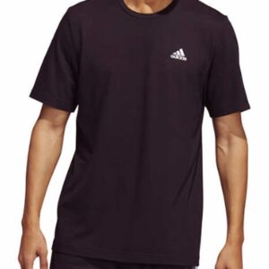 adidas Men's AEROREADY Designed 2 Move Sport Stretch Tee, Black/White, X-Large