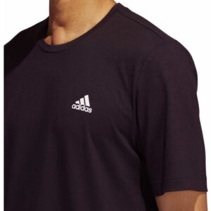 adidas Men's AEROREADY Designed 2 Move Sport Stretch Tee, Black/White, X-Large