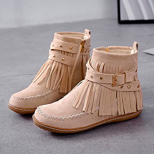 Womens Sandals, Womens Cowboy Boots Square Toe Womens Heels Cute Boots Beige Shoes Clear Heels Leopard Training Boots Flat Shoes for Women Comfortable Dressy