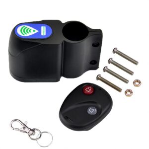 hevirgo bicycle sound alert bicycle alarm lock plastic protective