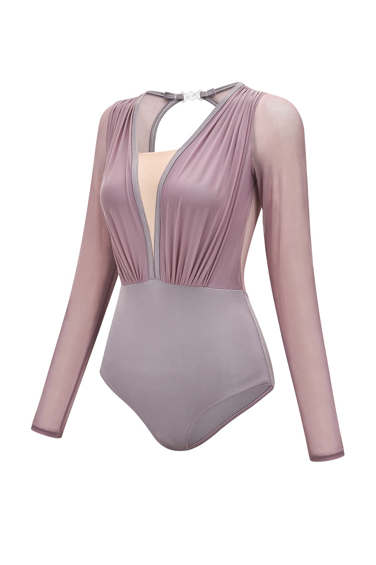 Dance Elite - Eliza - Dance Leotard For Women. Leotards for Women Ballet and Dance (Lilac, Adult M)