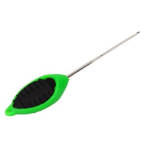 Jerliflyer Crochet Bait Hook Tool, Silicone and Steel Fishing Crochet Portable Stringing Needle Bait Tool Fishing Accessories for Outdoor